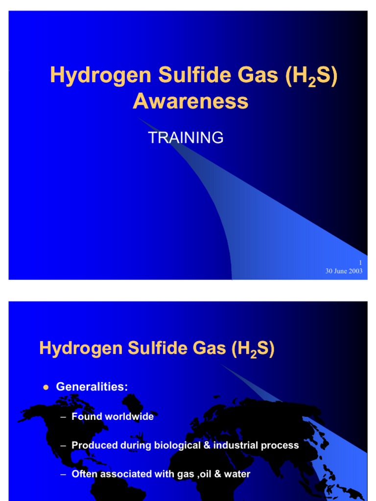 H2S Safety Awareness | PDF