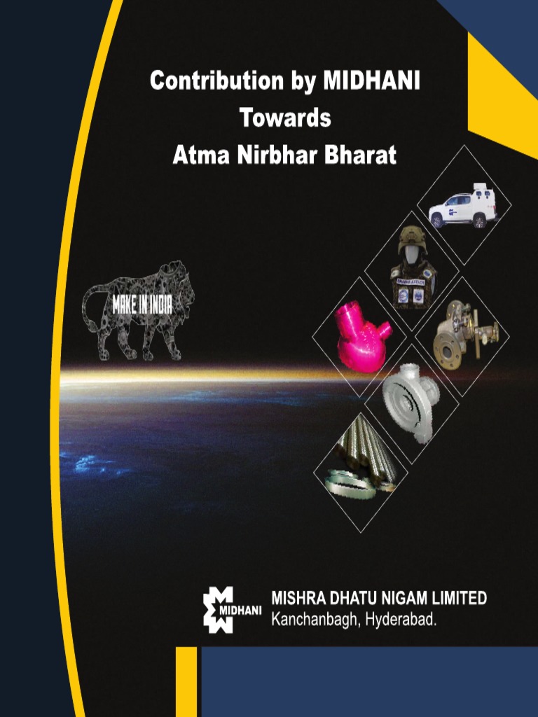 Atma Nirbhar Bharat Booklet 2020 | PDF | Steel | Stainless Steel