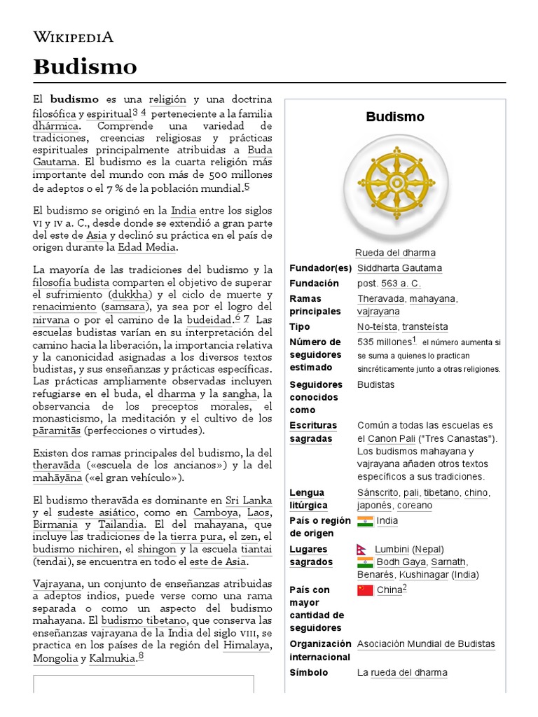 Budismo | PDF | Mahayana | Naturaleza de buda