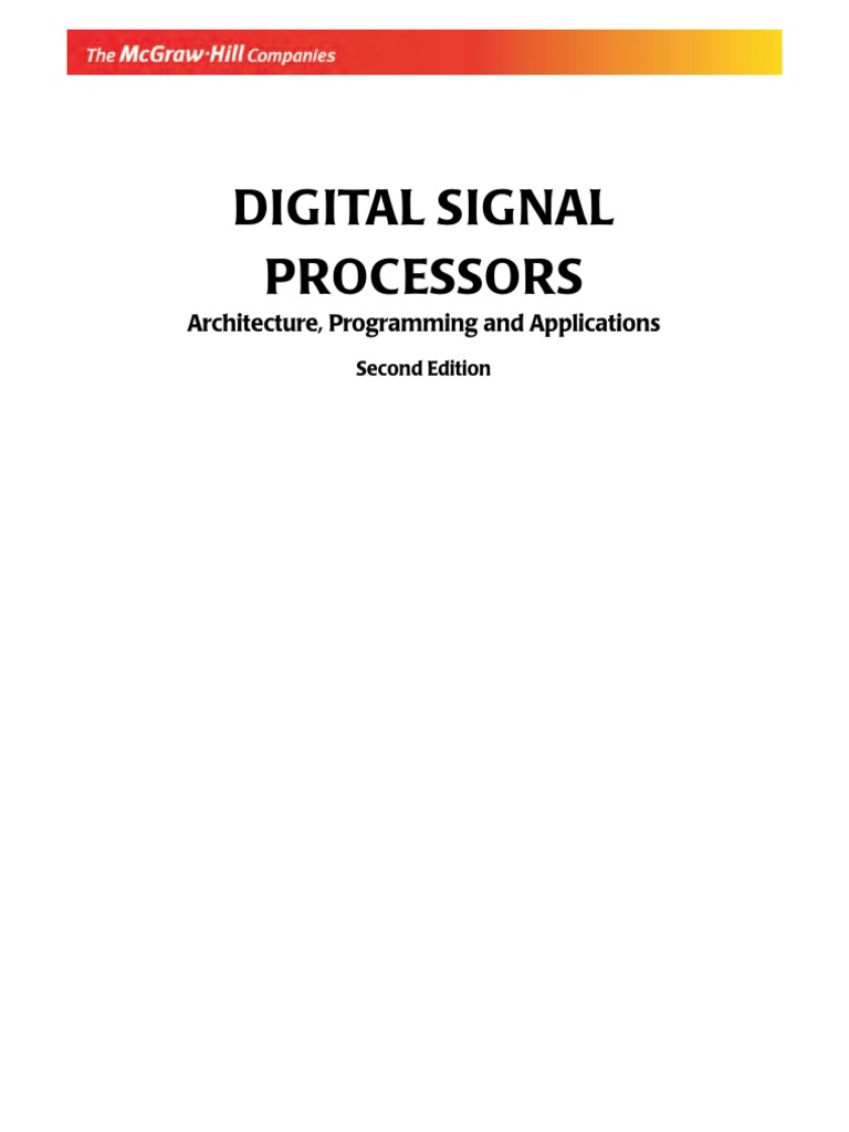 Wa0002. | Download Free PDF | Digital Signal Processor | Filter (Signal Processing)