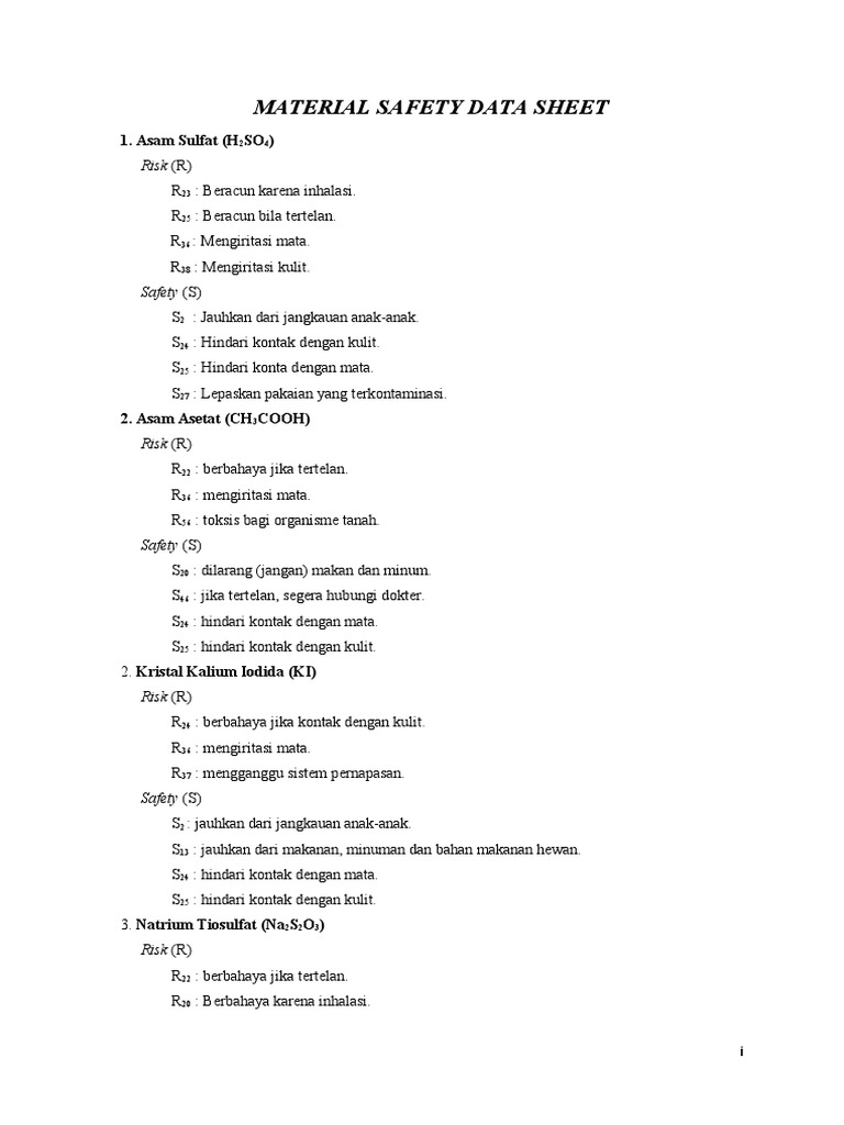 Perc.2 Analisa Klor Aktif Dengan Metode Iodometri | PDF
