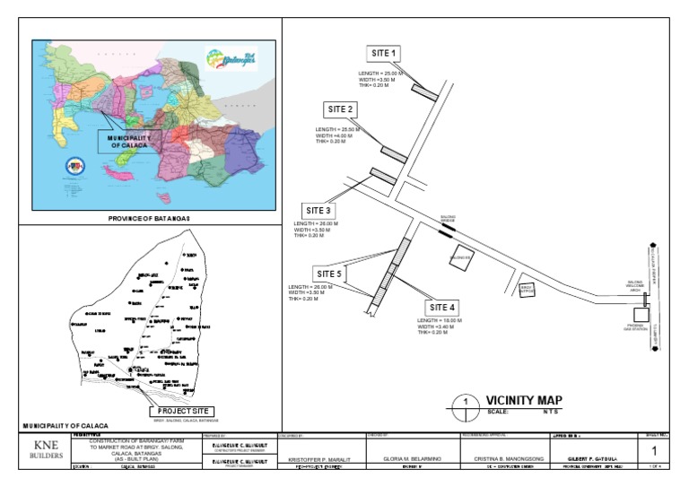 Site 1: Vicinity Map | PDF