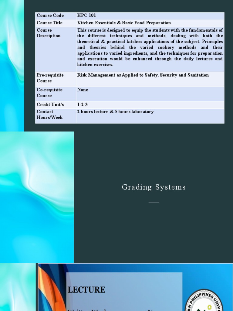 Kitchen Essential - Presentation 1 | PDF | Laboratories | Foods