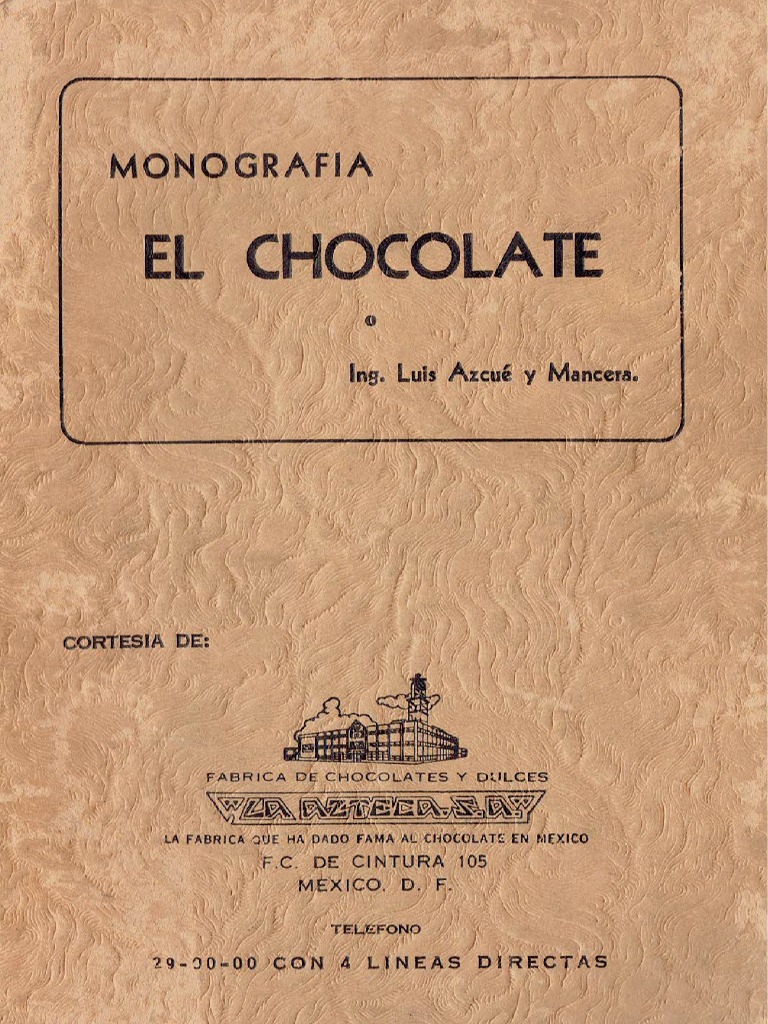 El Chocolate | PDF