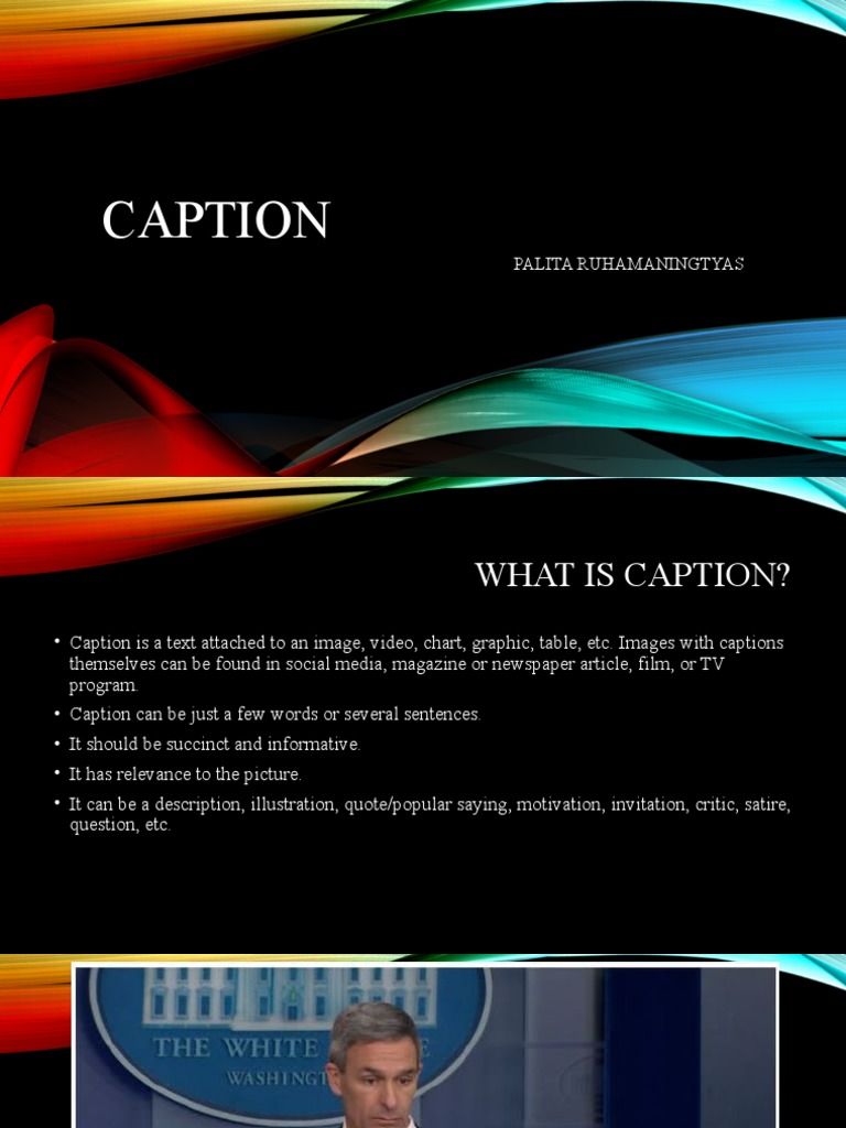Caption | PDF | Social Media | Popular Culture & Media Studies
