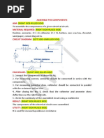 Activity 3 - Draw Diagram of Given Open CKT | PDF