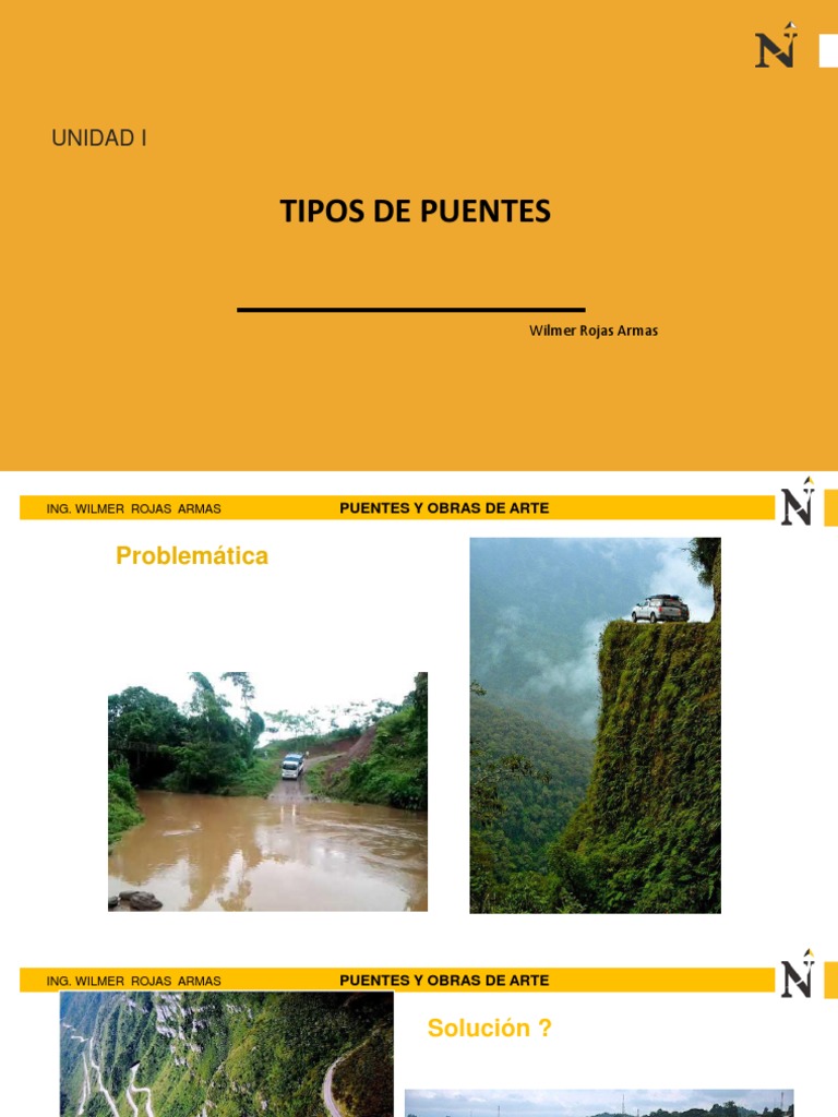 1a Tipos De Puentes Pdf Puente Componentes