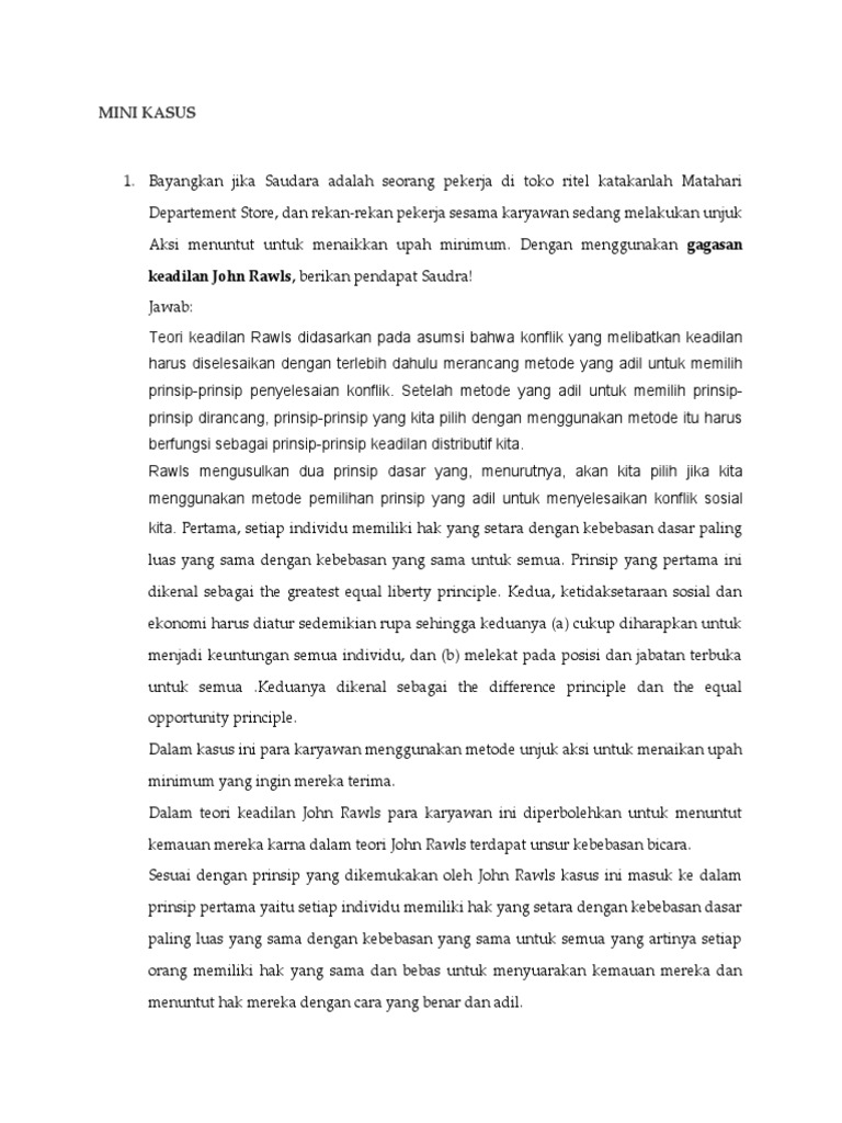Kasus Etika Bisnis Pdf