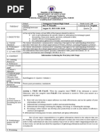 Formulate A Statement of Opinion or Assertion | PDF | Lesson Plan | Learning