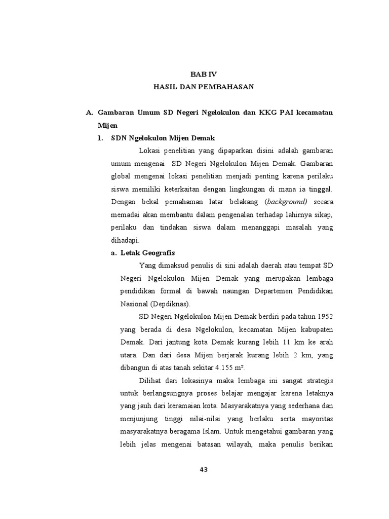 BAB IV Zainul Zen (Autosaved) Edit | PDF