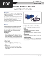 CCI C330 Positioner Manual | PDF | Valve | Switch