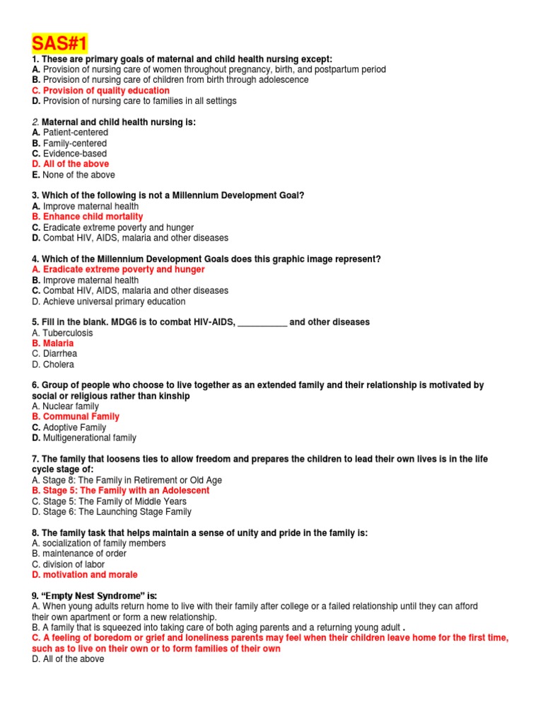 Nur 194 Ob Quiz p1 p2 Rbe | PDF | Menstrual Cycle | Childbirth