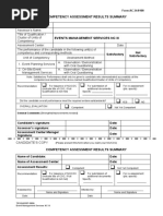Competency Assessment Results Summary | PDF