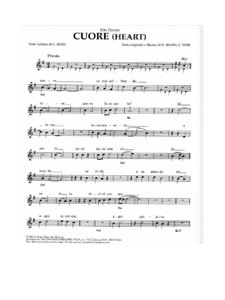 Cuore | PDF