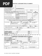 BPP Competency Assessment Summary Results | PDF