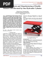 Scissor Lift Mathematical Analysis | PDF | Force | Lift (Force)