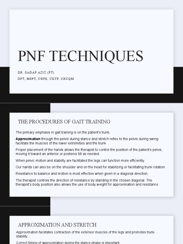 PNF Techniques | PDF | Pelvis | Anatomical Terms Of Motion