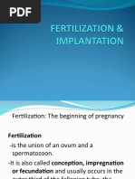 Human Reproduction - Notes - Class 12 - Part 6 - Fertilization and ...
