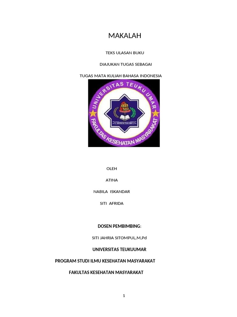 MAKALAH Dikonversi | PDF | Sains & Matematika