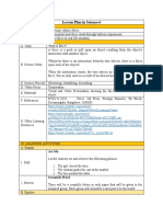 Grade 6 Gravity Lesson Plan | PDF | Gravity | Lesson Plan