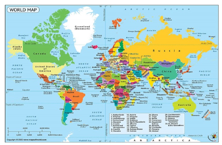 World Map | PDF