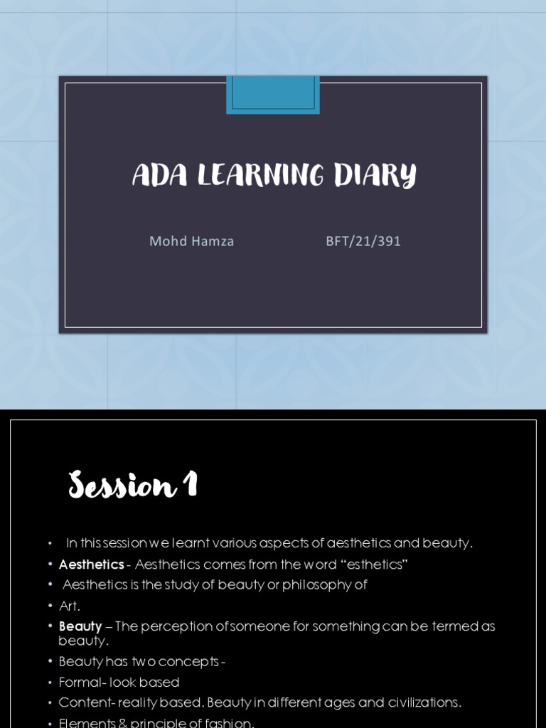 ADA Learning Diary | Download Free PDF | Impressionism | Mesopotamia