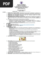 Lesson Plan With Annotations and Indicators-Bahagi NG Pamilya FINAL | PDF