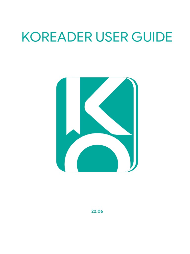Koreader User Guide | PDF | Optical Character Recognition | Computer Keyboard