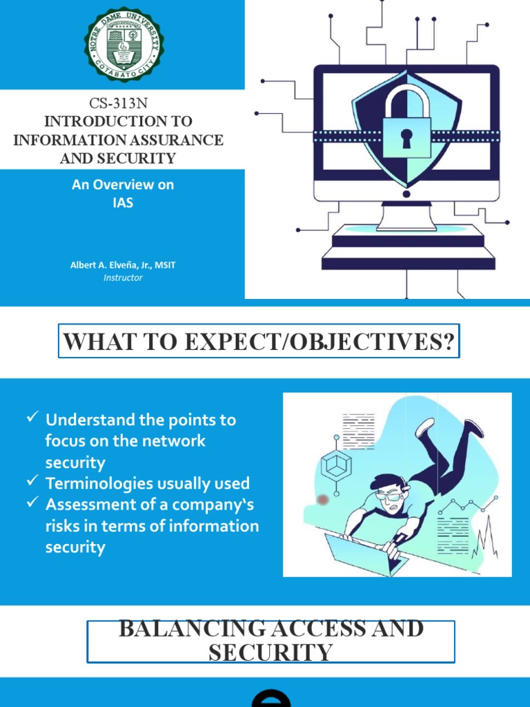 Intro-InformationAssurance-Security - Part1 | PDF