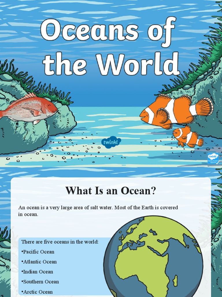 Overview of Earth's Five Oceans | PDF | Oceans | Pacific Ocean