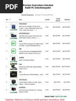 Preview Simulasi Rakit PC Enterkomputer: Dengan Kompatibilitas | PDF ...