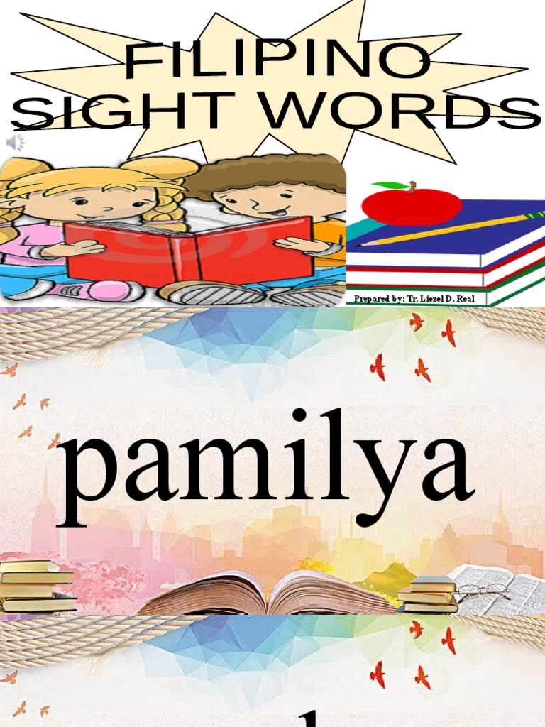 Filipino Sight Words | PDF