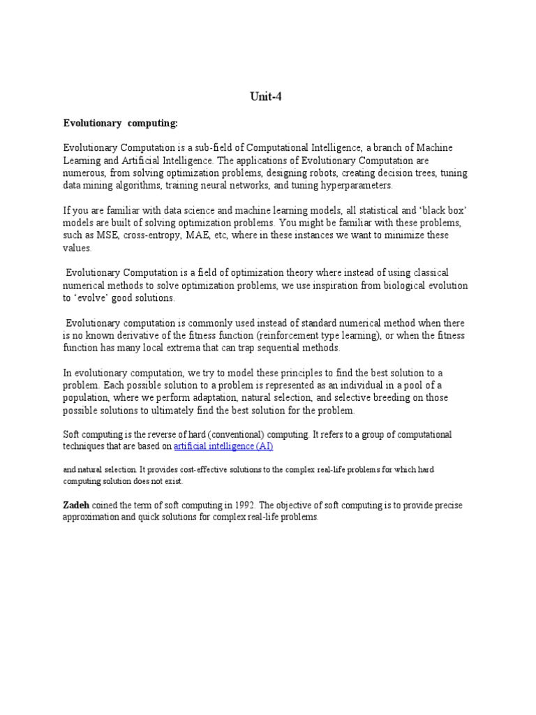 Unit-4 Soft Comp Fuzzy Logic | PDF | Fuzzy Logic | Machine Learning