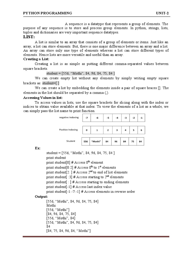 Unit 2 Python Pdf Parameter Computer Programming Subroutine