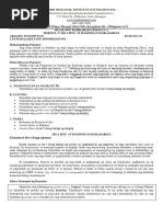 Ap10 Q3 Module-1 | PDF