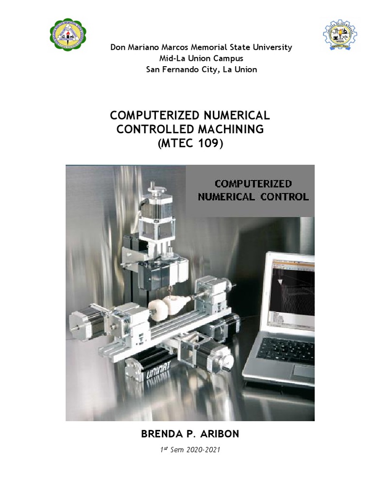 Computerized Numerical Controlled Machining | PDF | Numerical Control | Secondary Sector Of The ...