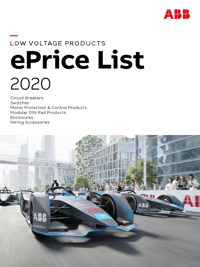 ABB EPricelist March 2020 | PDF | Alternating Current | Electromagnetism