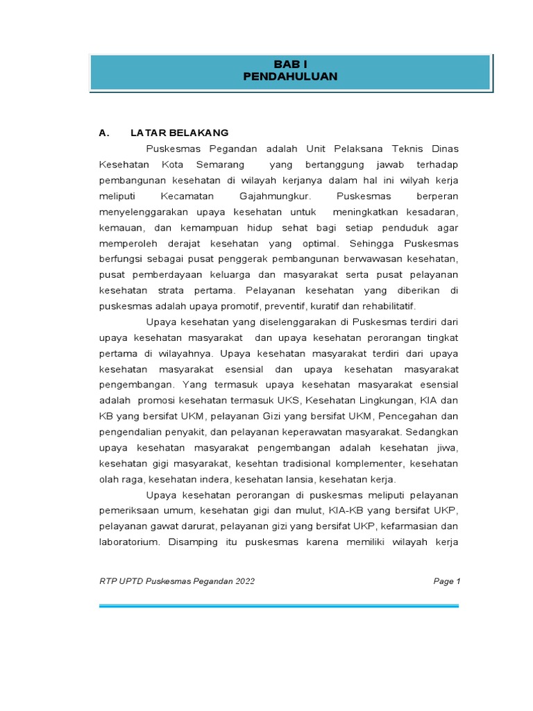 RTP 2022 Fix | PDF | Pengembangan Diri