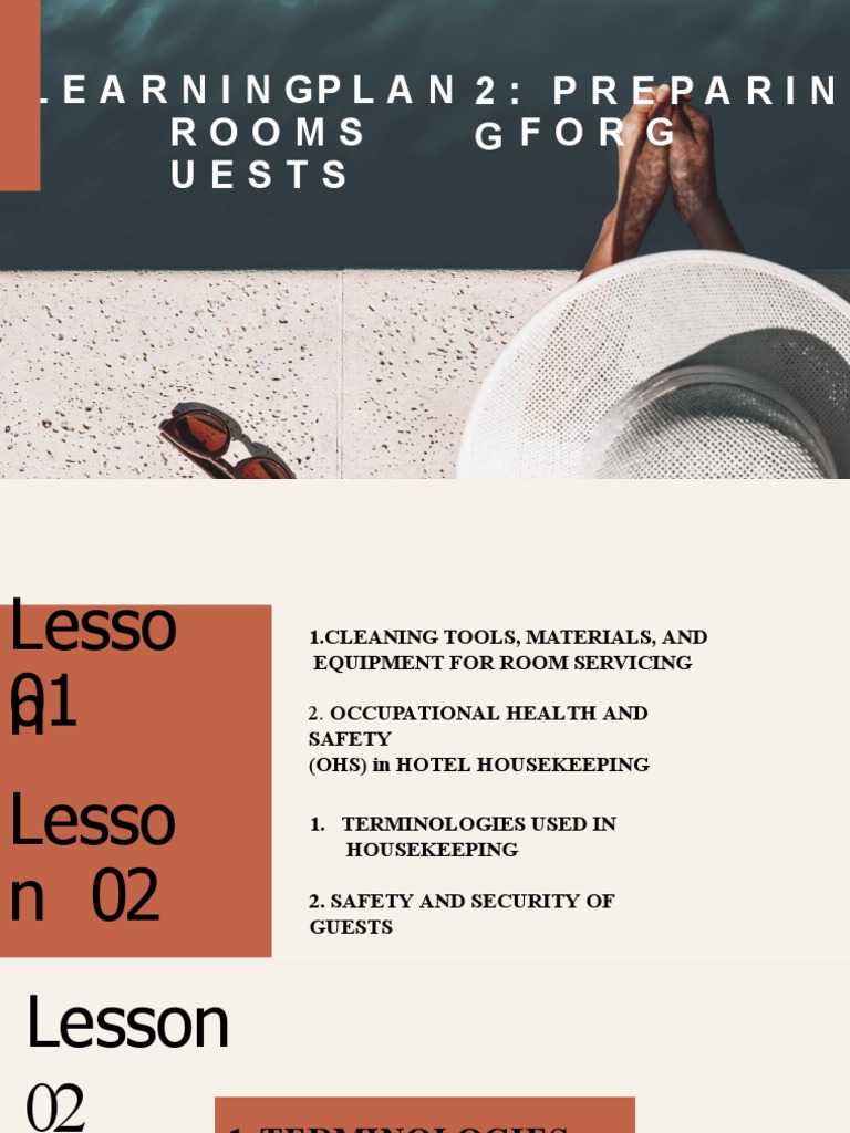 Dynamic Learning Plan 2-Lesson 2 | PDF | Housekeeping | Occupational Safety And Health