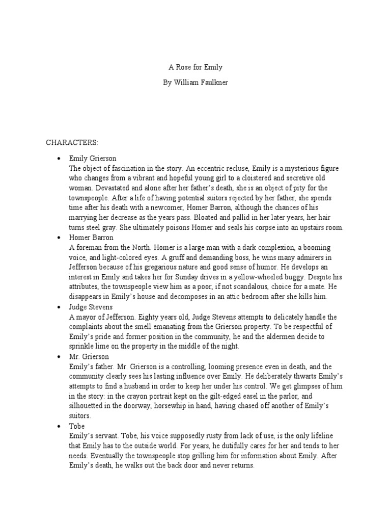 A Poisoned Rose: An Analysis of the Plot, Characters, Conflict and ...