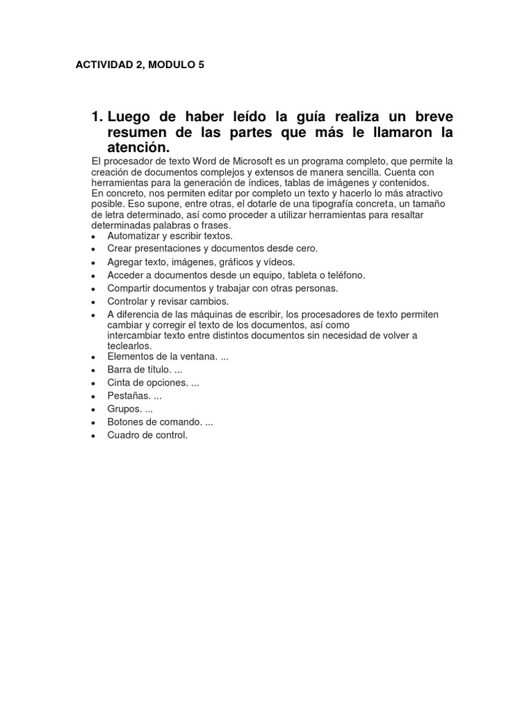 Actividad 2, Modulo 4 | PDF