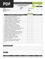 Check List de Verificacion Plataforma Articulada Genie | PDF ...