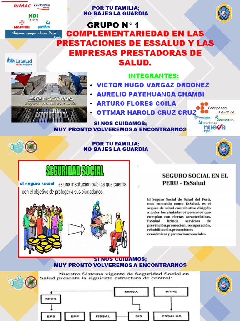Complementariedad en Prestaciones de ESSALUD | PDF | Seguro | Bienestar