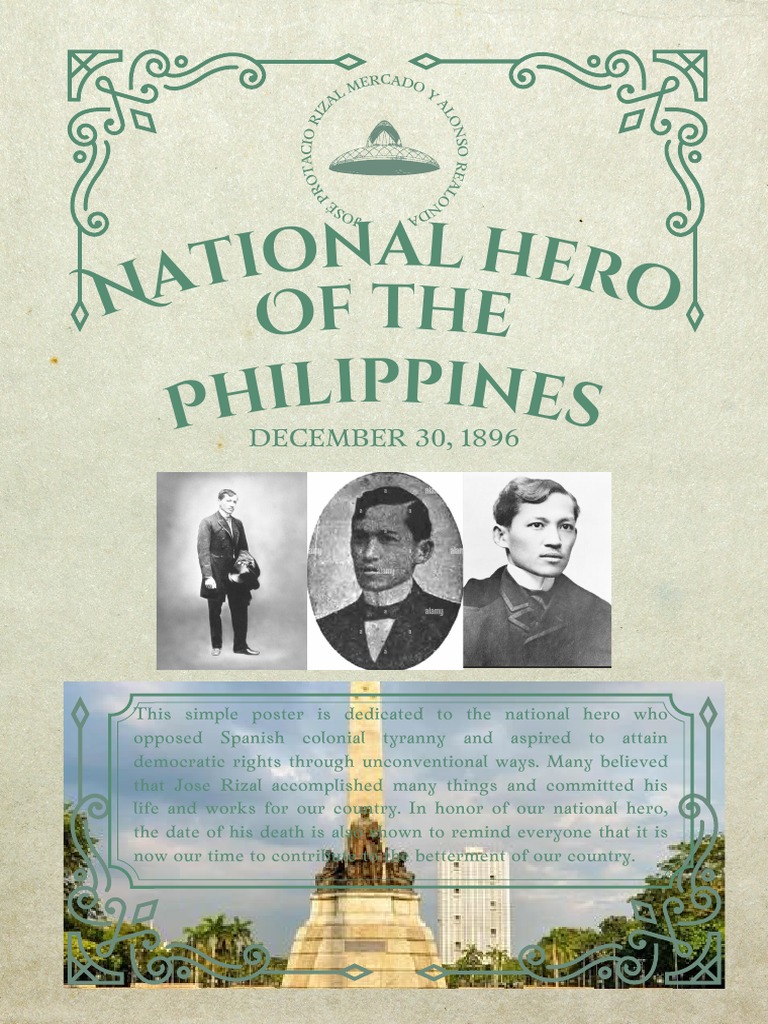 Philippines National Heroes Poster | PDF