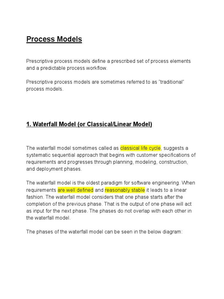 Unit_1_Process_Models | PDF | Software Prototyping | Prototype