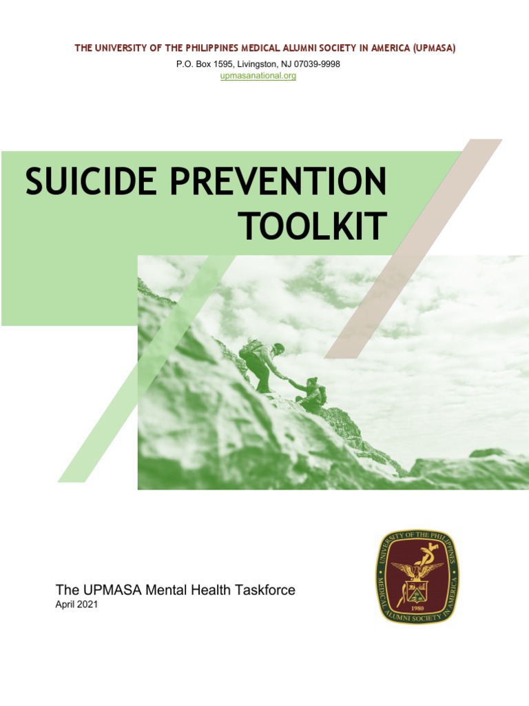 UPMASA Suicide Prevention Toolkit | PDF | Suicide | Mental Disorder