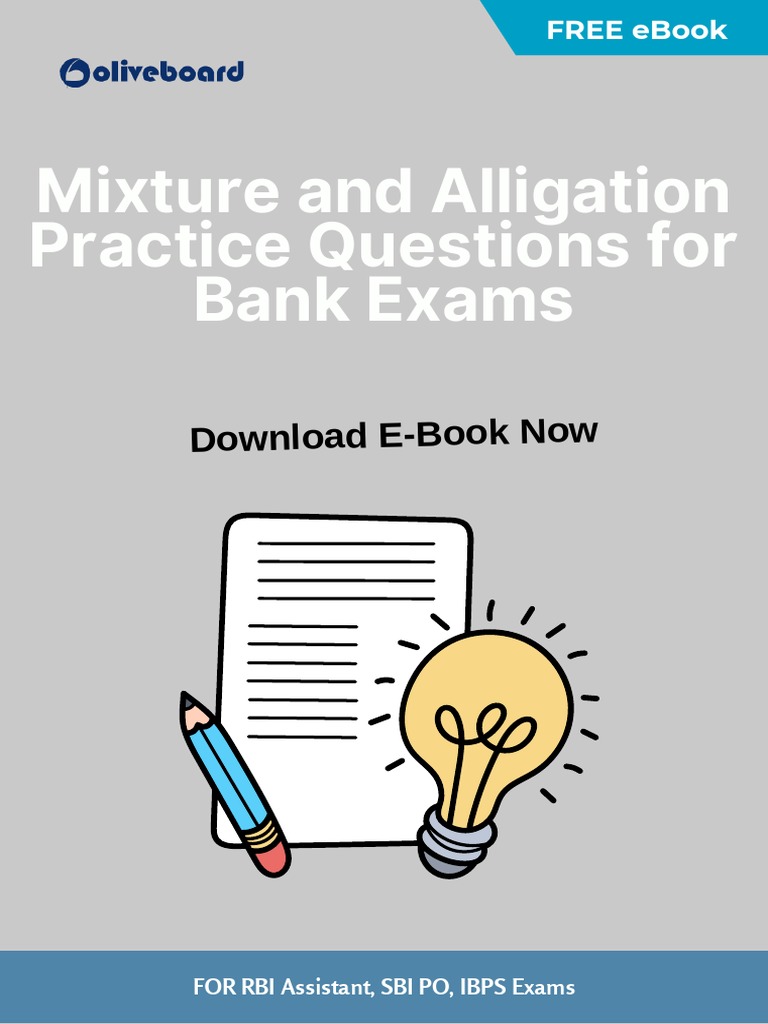 Mixtures & Alligation | Download Free PDF | Ratio | Mixture