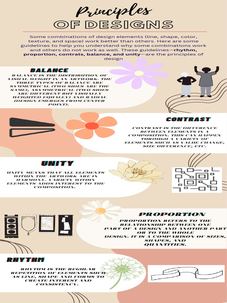 Cream Pastel Cute Natural Glowing Skin Herbs Infographic | PDF