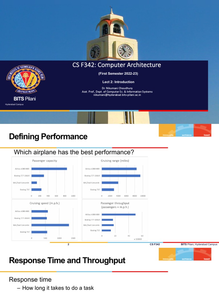 Lecture 2 | PDF | Central Processing Unit | Computer Architecture
