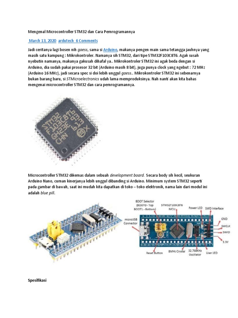 STM32 | PDF | Game & Aktivitas | Komputer